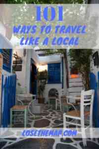 101 Ways to Travel Like a Local