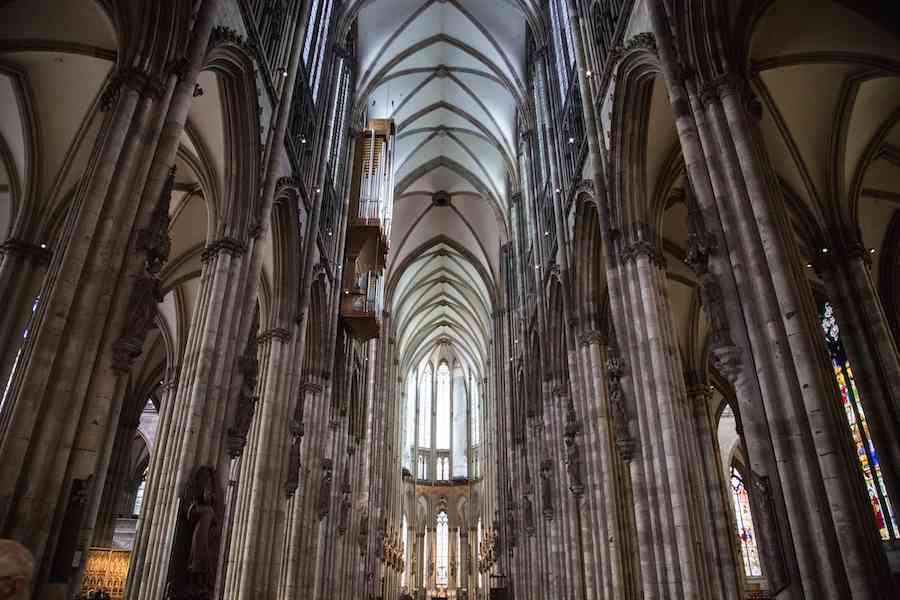 Inside Cologne Cathedral